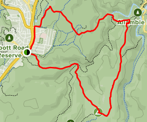 Kangaroo Creek, Uloola Falls, Karloo Loop - New South Wales, Australia ...