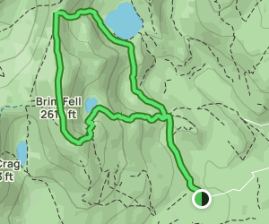 Levers Water, Brim Fell and the Old Man of Coniston Loop - Cumbria ...