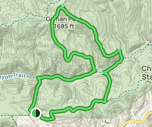 Gilman Peak via Easy Street, Telegraph Canyon, Gilman and South Ridge ...