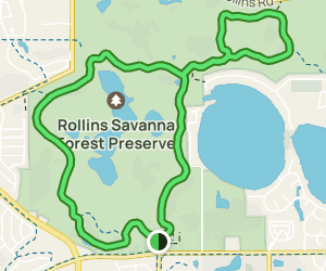 AllTrails | Rollins Savanna Loop Trail: 889 Reviews, Map - Illinois
