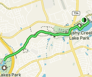 Brushy Creek Trail via Brushy Creek Lake Park: 1877 Reviews, Map ...