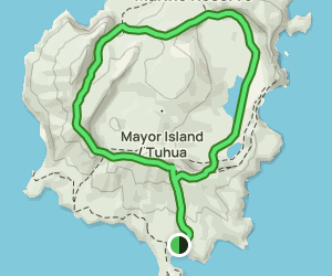 Tuhua - Mayor Island Crater Loop Track | Map, Guide - Bay of Plenty ...