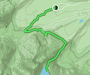 Goat Lake and Goat Falls via Iron Creek Trail, Alpine Way Trail: 993 ...
