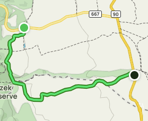 Nahal Bezek and Tel Malqoah, Northern District HaZafon, Israel - Map ...