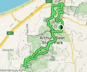 Arthurs Seat MTB Loop | Mapa, Roteiro - Victoria, Australia | AllTrails