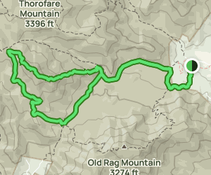 Robertson Mountain Loop via Weakley Hollow Fire Road and Old Rag Fire ...