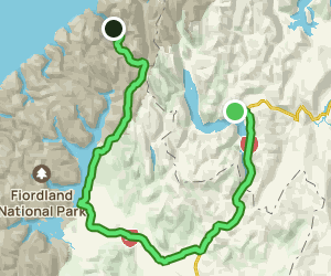 The scenic drive from Queenstown to Milford Sound via Te Anau: 17 foto ...