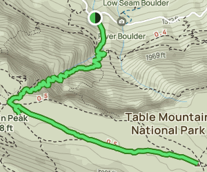 Platteklip Gorge to Maclear's Beacon: 57 Reviews, Map - Western Cape ...