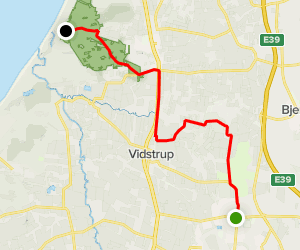 Hjørring - Tornby Klitplantage | Map, Guide - North Denmark, Denmark ...