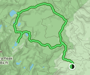 Vandeburg, Lady, and Lillian Lakes Loop | Map, Guide - California ...
