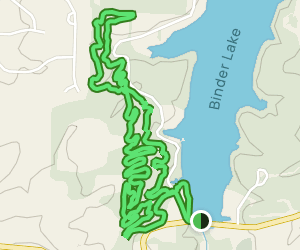 Binder Lake Blue Loop | Mapa, Roteiro - Missouri | AllTrails