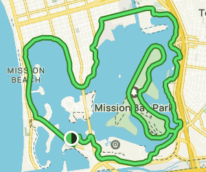 Mission Bay Perimeter and Fiesta Island: 361 Reviews, Map - California ...