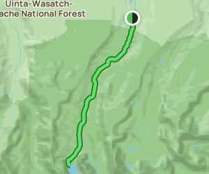 Upper Red Castle Lake via East Fork Smiths Fork: 206 Reviews, Map ...