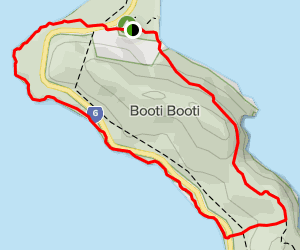 Booti Hill Walking Track via Lakeside Walking Track Loop | Mappa, Guida ...
