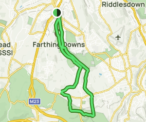 Coulsdon and Chaldon Circular | Map, Guide - Surrey, England | AllTrails