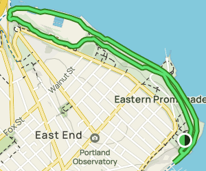 Eastern Promenade and Prom Midslope Trail Loop: 302 Reviews, Map ...