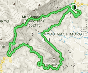 Myogi Shrine - Mount Myogi - Nakanotake Shrine Loop: 0 Reviews, Map ...