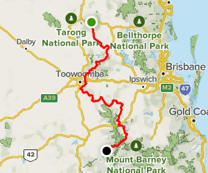 Bicentennial National Trail: Blackbutt - Killarney - Queensland ...