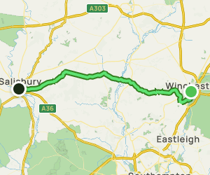 Clarendon Way: Winchester to Salisbury: 67 Reviews, Map - Hampshire ...