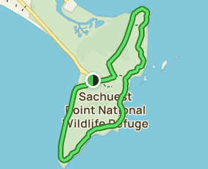 Sachuest Point National Wildlife Refuge Trail, Rhode Island - 1,495 ...