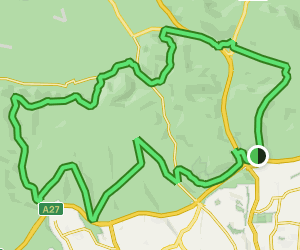 Patcham, Poynings and Pyecombe Circular: 5 Reviews, Map - East Sussex ...