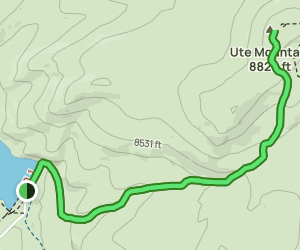 Ute Mountain Lookout Trail via Browne Lake: 10 Reviews, Map - Utah ...
