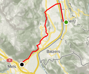 Triesen - Sevelen - Sargans | Map, Guide - Triesen, Liechtenstein ...