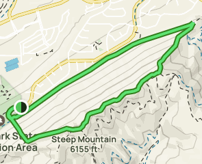 Steep Mountain via Widowmaker and Bonneville Shoreline Trail Loop, Utah ...