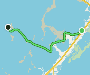 Key Largo to North Nest Key Paddle Route: 9 Reviews, Map - Florida ...