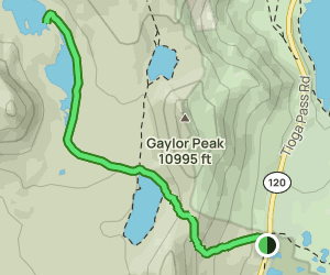 Lower Granite Lake and Upper Granite Lake: 22 Reviews, Map - California ...