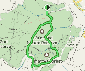 Gad Hill and Amatzya Forest Loop | Map, Guide - Southern District ...