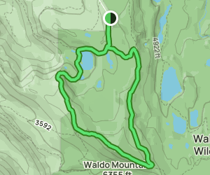 Gander Lake, Swan Lake, Waldo Mountain, and Gosling Lake Loop - Oregon ...