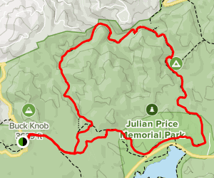Boone Fork Trail Loop via Tanawha Trail | Map, Guide - North Carolina ...