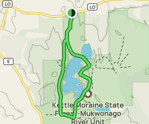 Rainbow Springs Lake via Mukwonago River Trail: 171 Reviews, Map ...