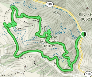 Maryland Mountain via Quartz Valley Trail | Map, Guide - Colorado ...
