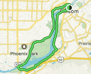American River and Folsom Trail Loop, California - 308 Reviews, Map ...