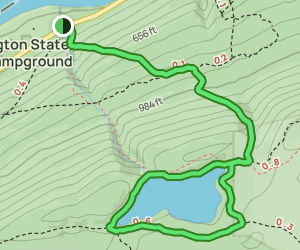 Sunfish Pond Loop via Garvey Springs Trail: 300 Reviews, Map ...