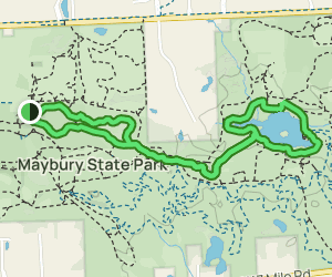 AllTrails | Maybury Hiking Trail Loop: 2205 Reviews, Map - Michigan