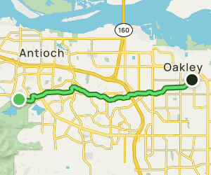 Delta de Anza Regional Trail: Antioch to Oakley: 92 Reviews, Map ...