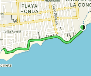Avenida Playa Honda | Map, Guide - Lanzarote, Spain | AllTrails