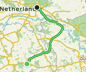 Asten - Arnhem Fietsroute: 0 Reviews, Map - North Brabant, Netherlands ...