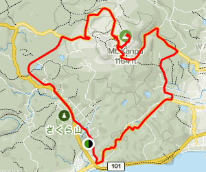 Hadachi Station - Mount Kanpu - Niiyamagaiku Park Loop | Map, Guide ...