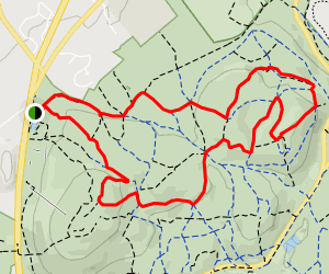 Summit, Coon Hollow, North Skyline, Breakneck Ledge, and Wolcott Path ...