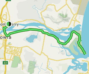 Bomaderry to Comerong Island Cycle: 0 Reviews, Map - New South Wales ...