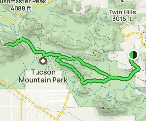 Starr Pass and Yetman Trail to Golden Gate Mountain: 1.305 fotos ...