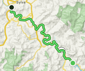 Tuckasegee River Paddle Route: Tuckasegee to Dillsboro: 1 Reviews, Map ...