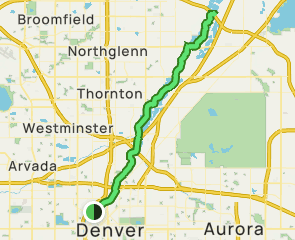 Platte River Trail: E-470 Open Space to Commons Park, Colorado - 93 ...