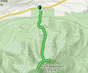 Mount Madison and Adams via the Valley Way Trail: 431 Reviews, Map ...