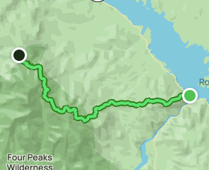 Arizona Trail: Passage 20 - Four Peaks, Arizona - 26 Reviews, Map ...