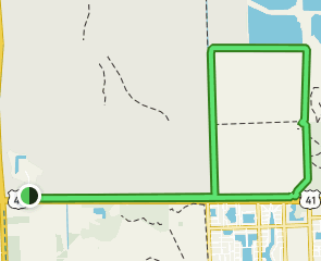 Tamiami Canal and Dade-Broward Levee Canal Trail Loop, Florida - 25 ...